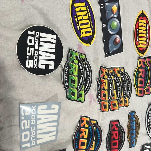 kroq | Other | Sticker Kroq Lot New Unused | Poshmark
